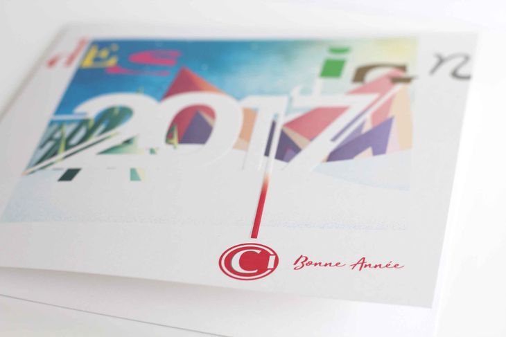Carte de voeux | Imprimerie Cazaux